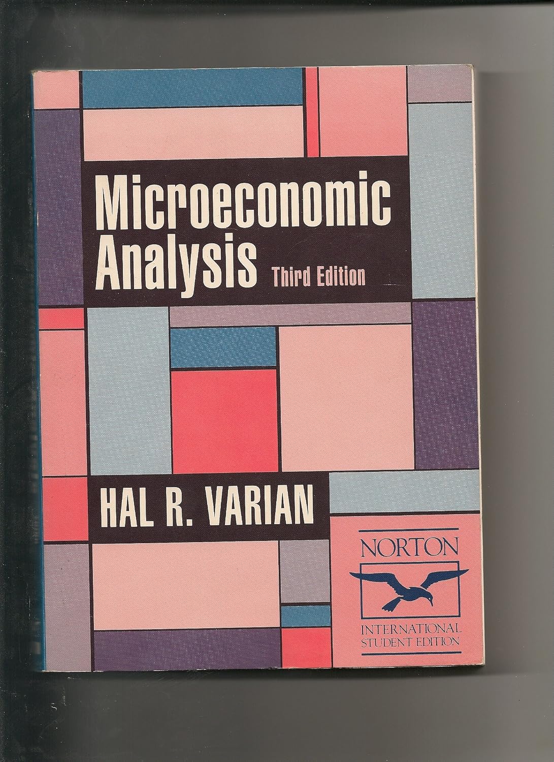 Microeconomic Analysis: Varian, Hal R.: 9780393960266: Amazon.com: Books
