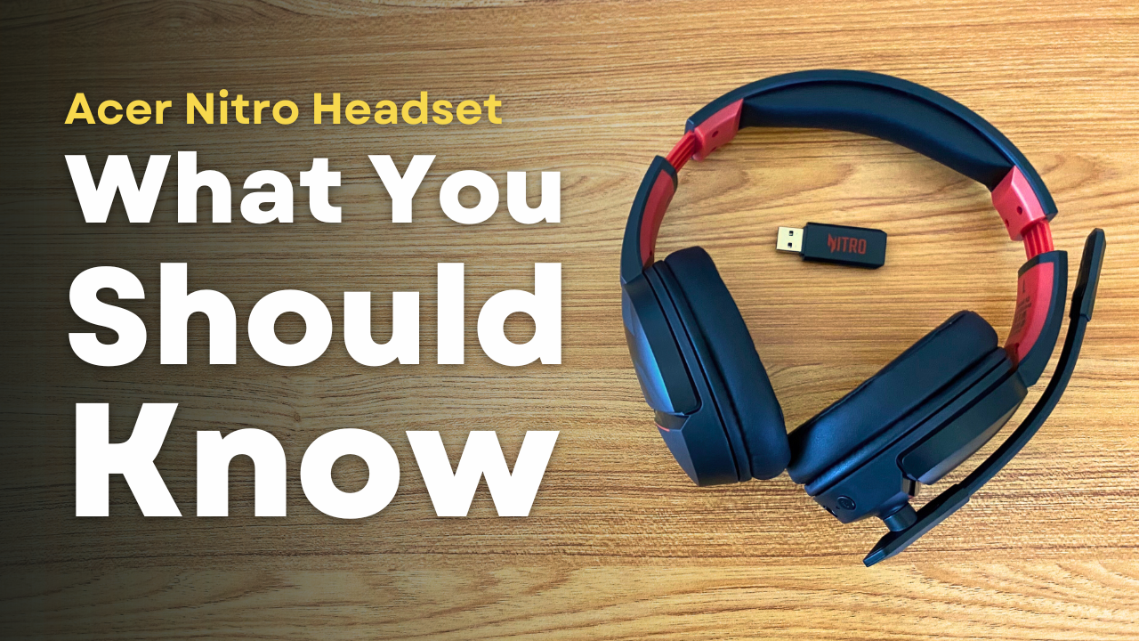 Watch What You Should Know About The Acer Nitro Flex Headset on Amazon Live