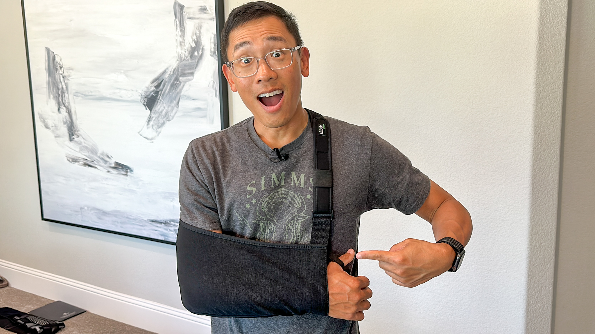 Snapklik.com : Think Ergo Arm Sling Sport XL: Comfortable Medical Sling