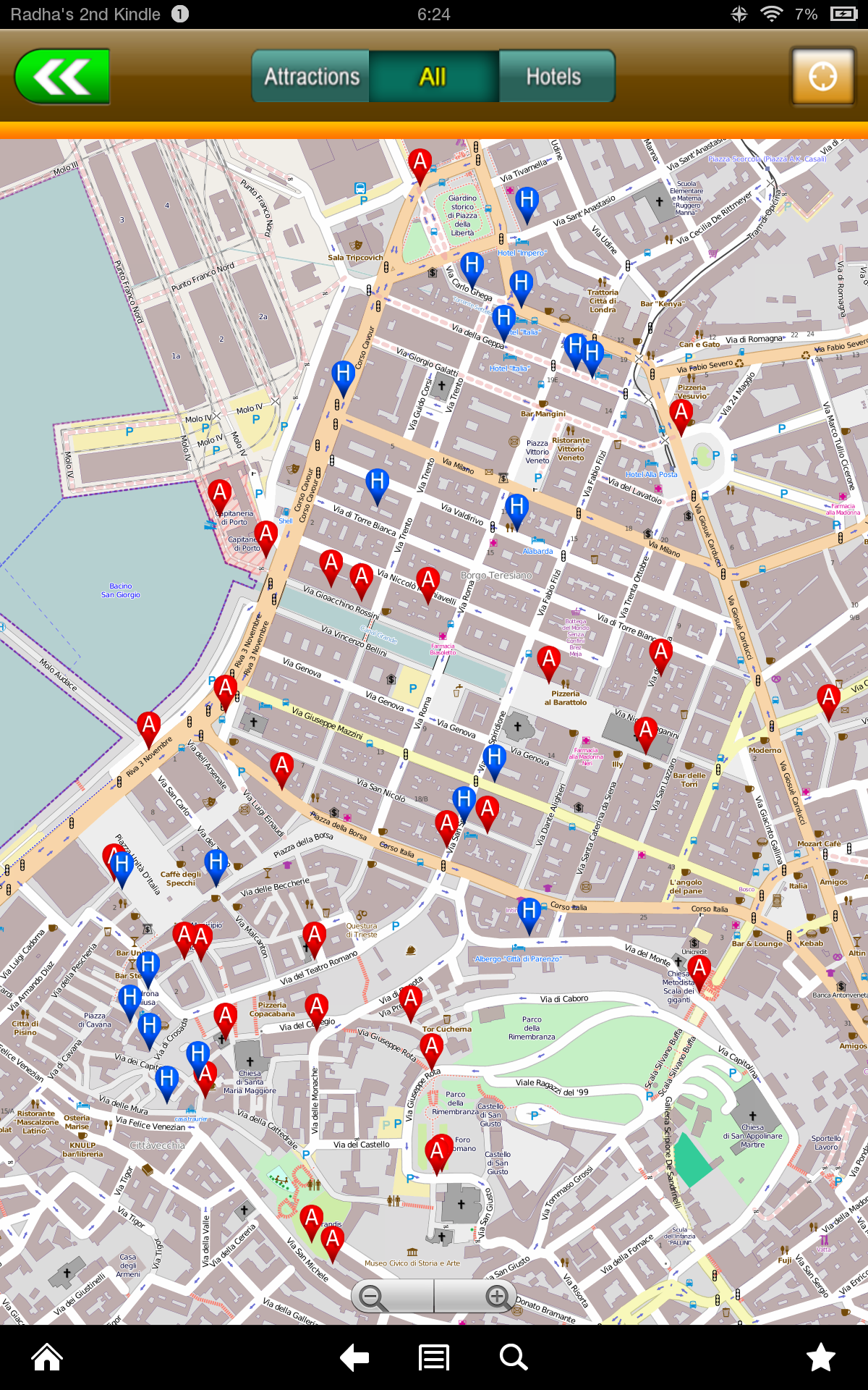 Tirocinio Sslmit Trieste Map