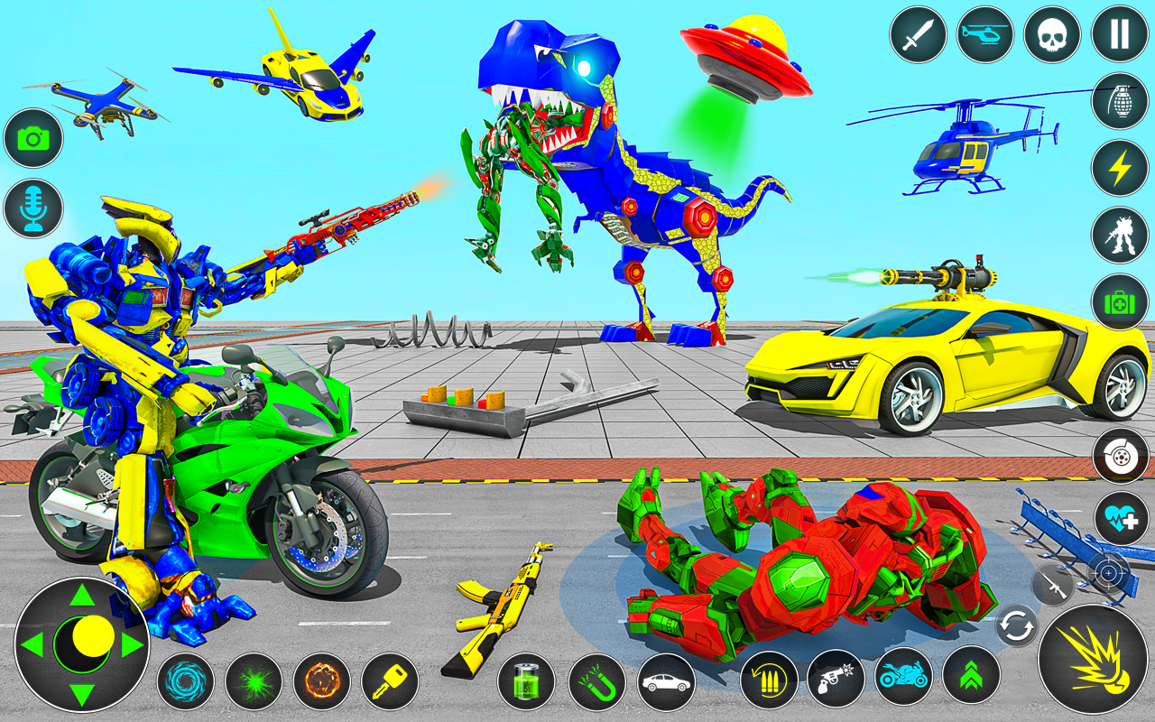 Multi Robot Car Transform Game : Superhero Robot Games - Robot Car ...