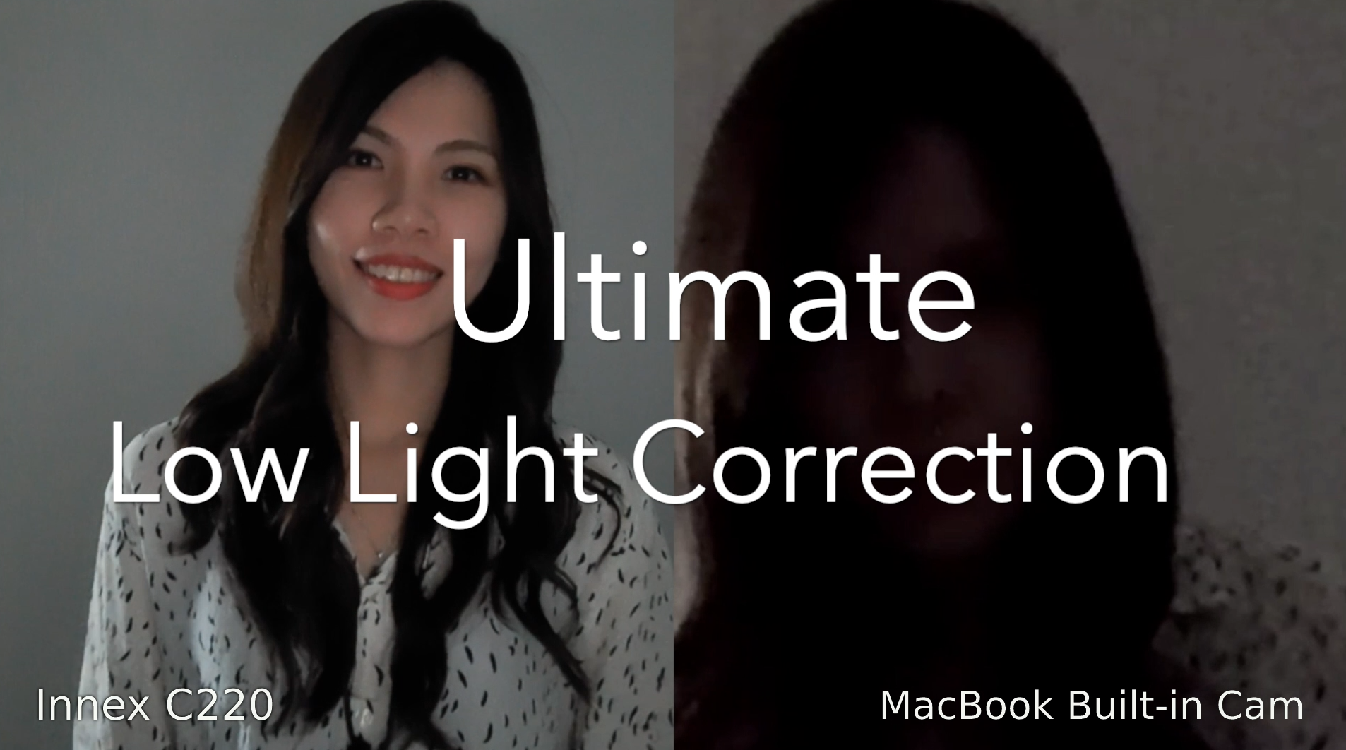 Watch Innex C220 - Low Light Correction Ultimate Test on Amazon Live