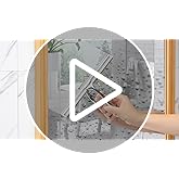 Shower Squeegee,Window Squeegee,Stainless Steel Shower Screen Wiper ...