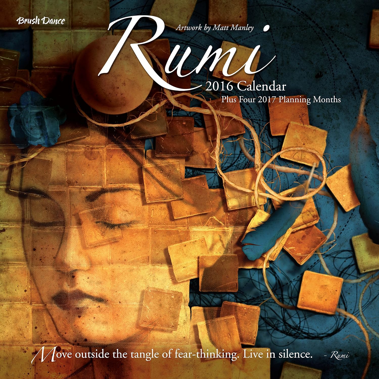 Rumi 2016 Calendar: Brush Dance, Manley, Matt: 9781610463423: Amazon ...