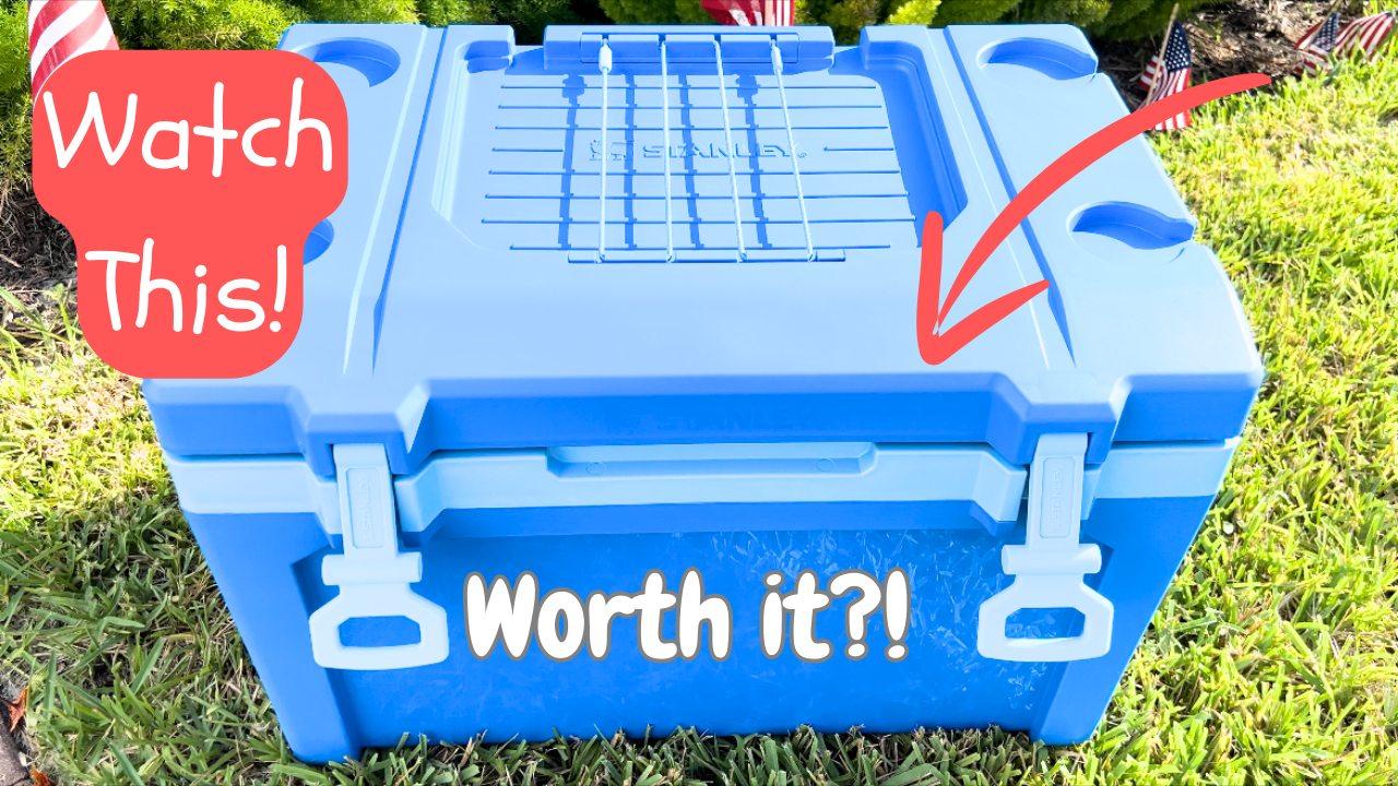 Watch Stanley Cold For Days Outdoor Cooler 50 QT- Worth it?! on Amazon Live