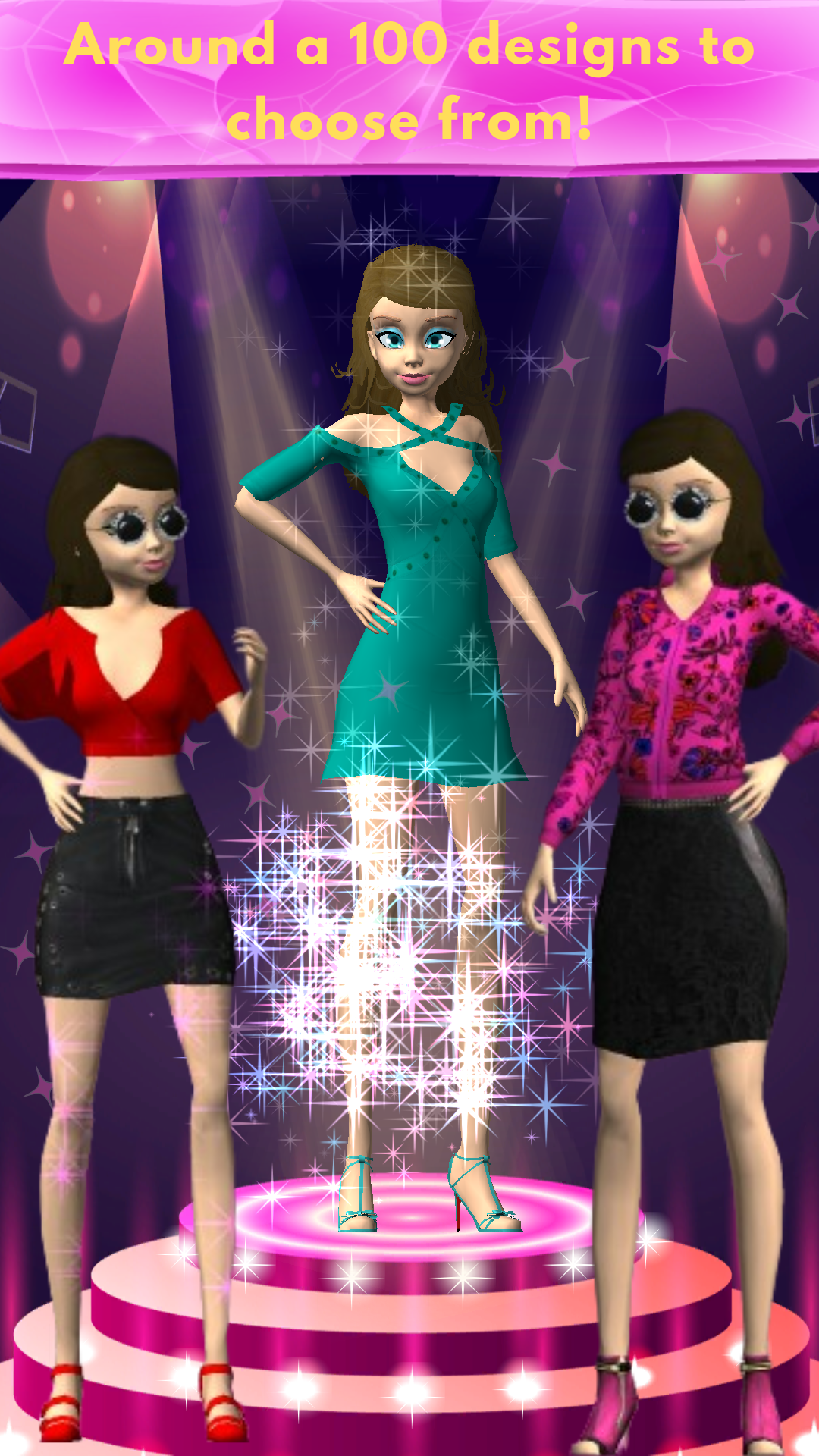 Dress Up 3D: Fashion Show Game - App on Amazon Appstore