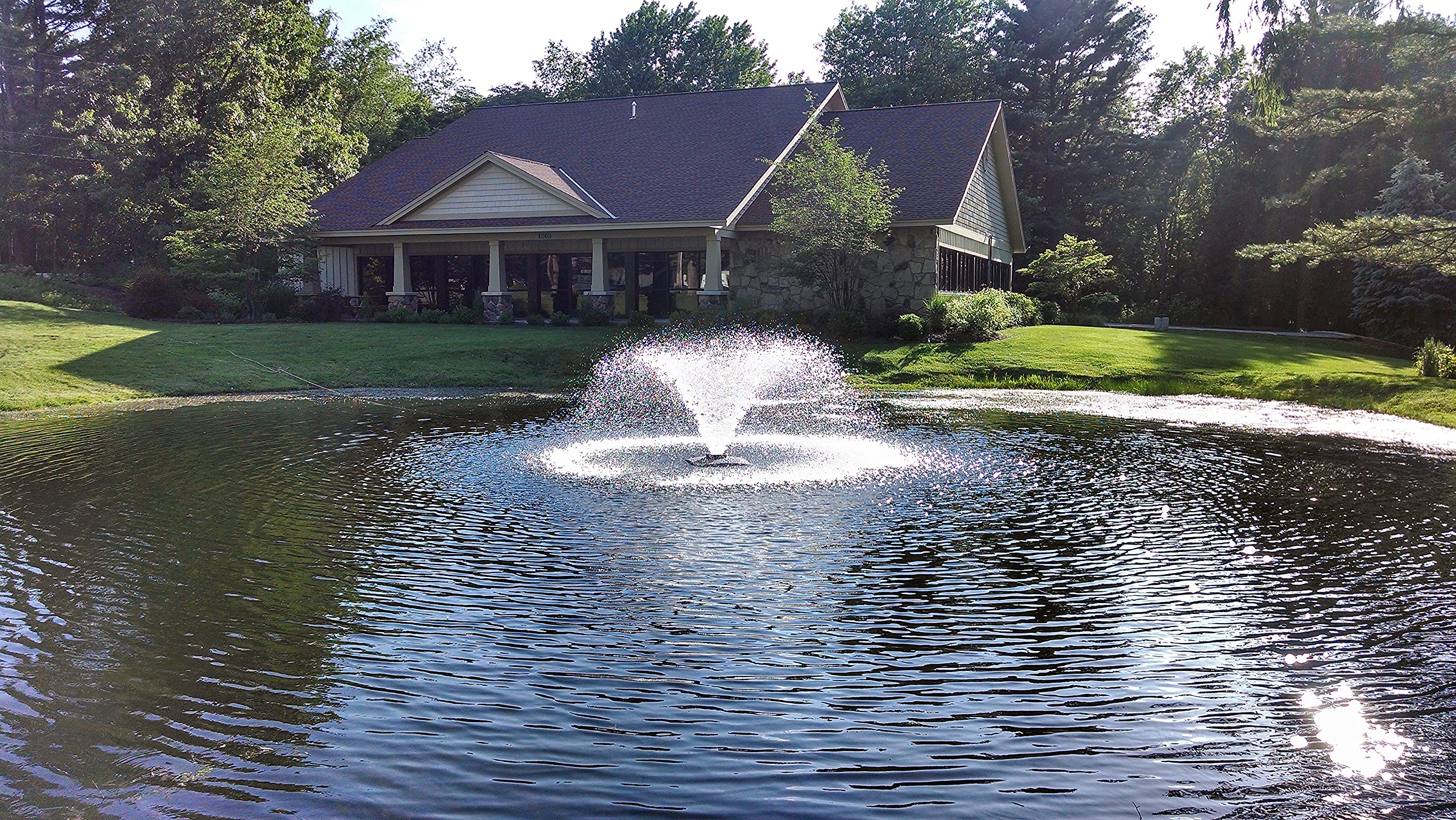 Buy Scott Aerator Co. Floating Pond Aerator Fountain | 1/2 Horse Power ...