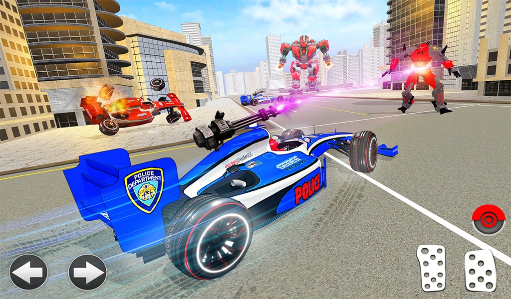 Formula Car Robot Police Game:Amazon.co.uk:Appstore for Android