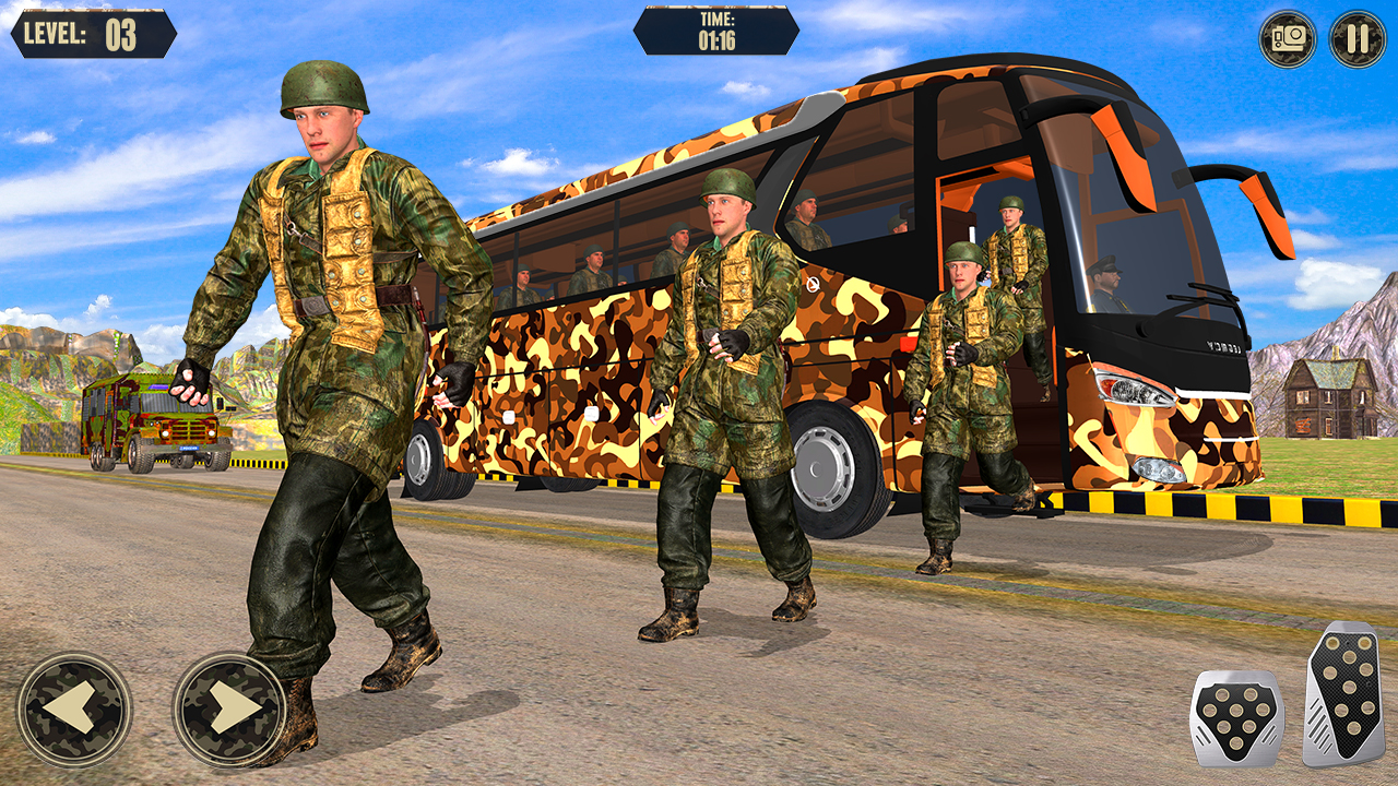 Army Bus Game: Military Coach Driver - Bus Transporter 3D Games - App ...