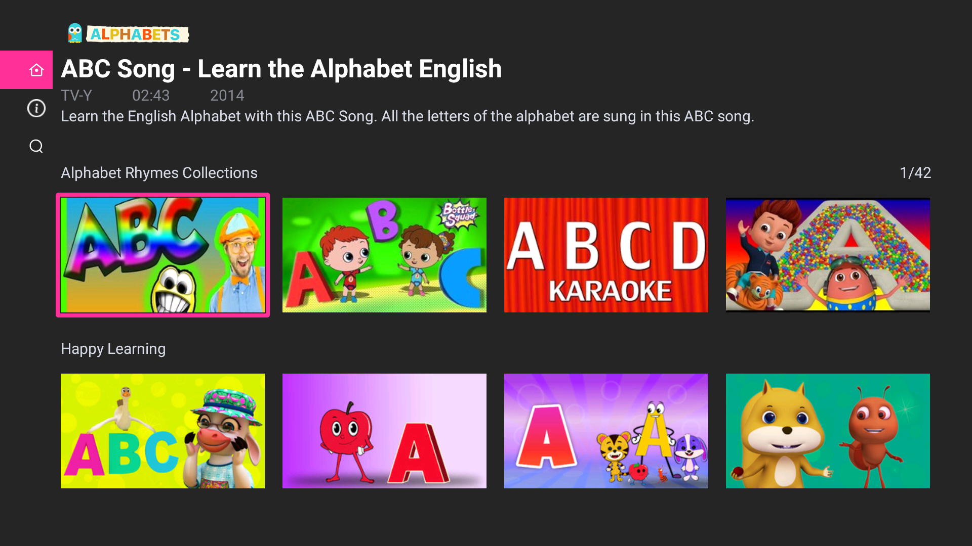 Alphabets by HappyKids - App on Amazon Appstore