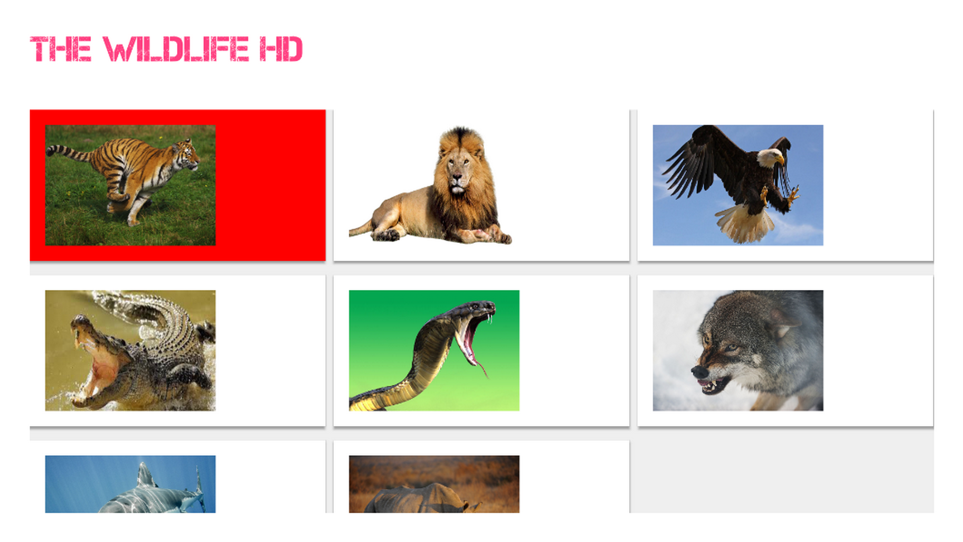 The WildLife HD - App on Amazon Appstore