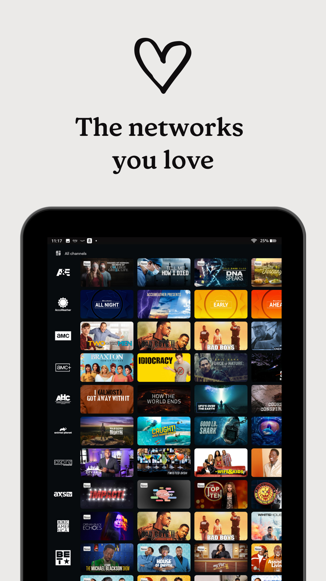 Philo: Live TV, Movies, Shows and Free Channels - App on Amazon Appstore