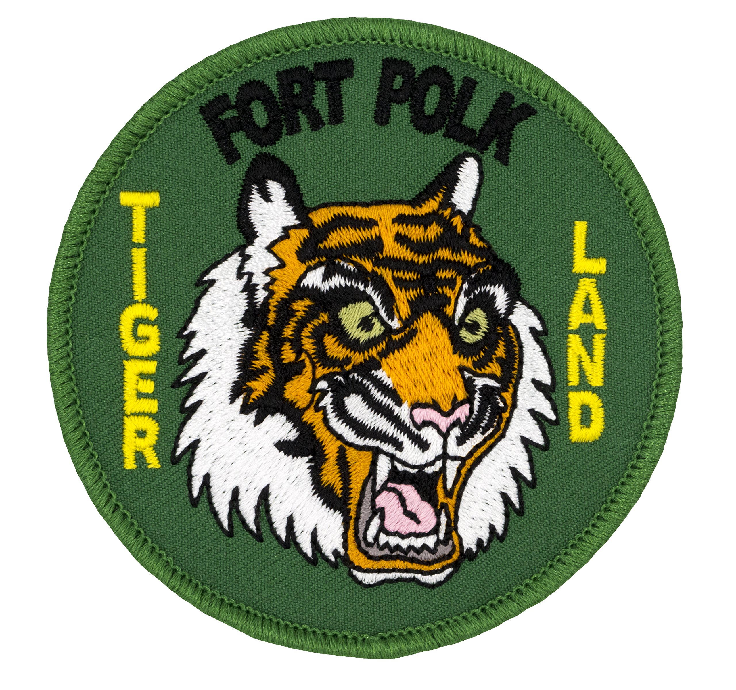Amazon.com: Tigerland - Fort Polk, Louisiana - Embroidered Patch 3 ...