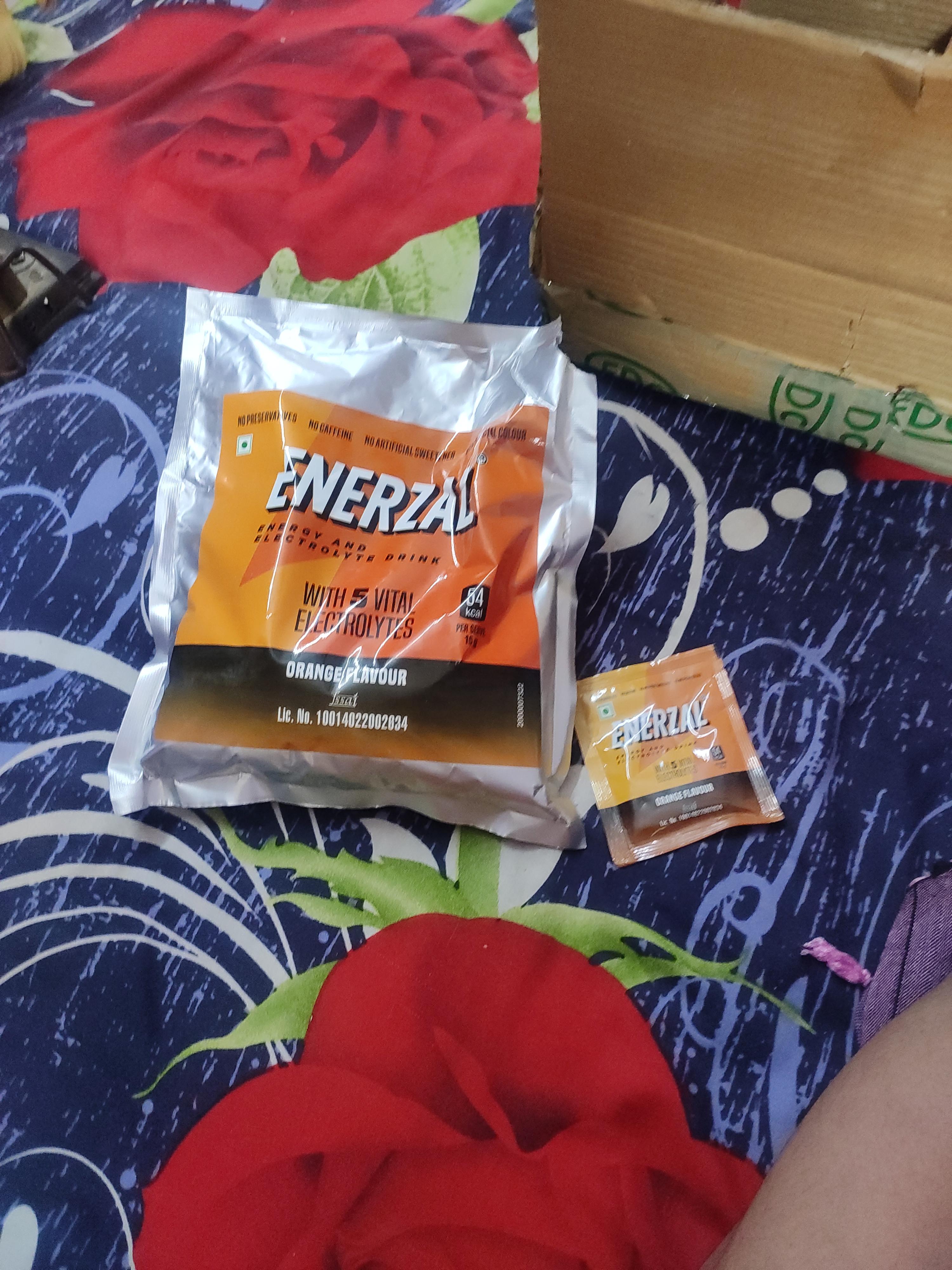 Enerzal Energy Drink Powder, Orange, 1 kg : Amazon.in: Grocery ...