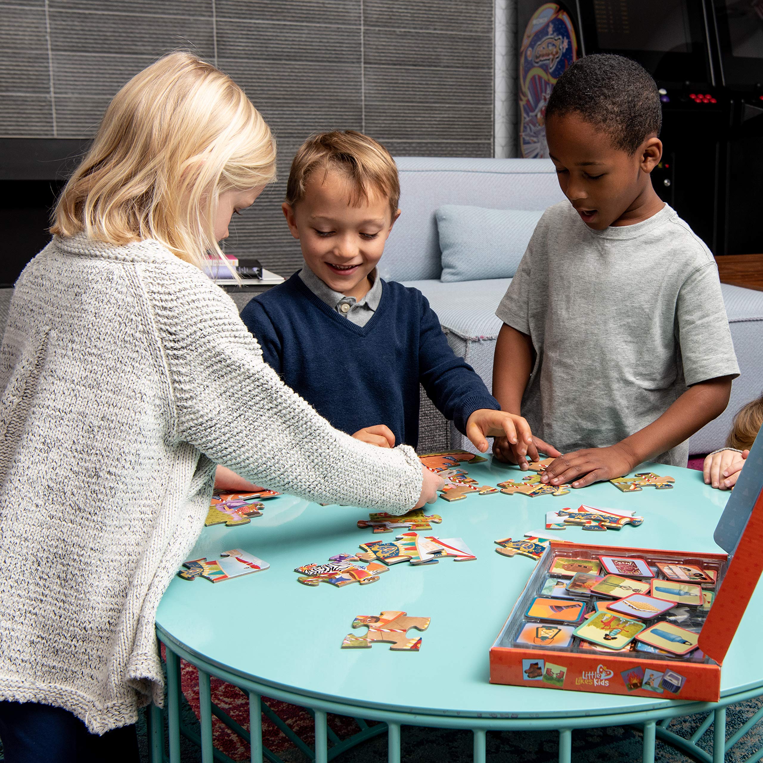 Snapklik.com : Upbounders- Joyful Carousel - 24 Piece Beginner Puzzles ...