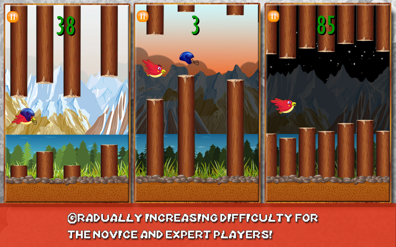 Chirpy - Helmet Head Bird - App on Amazon Appstore