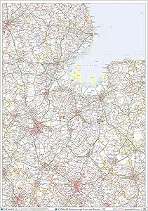 Peterborough - PE - Postcode Wall Map - Paper: School & Educational ...