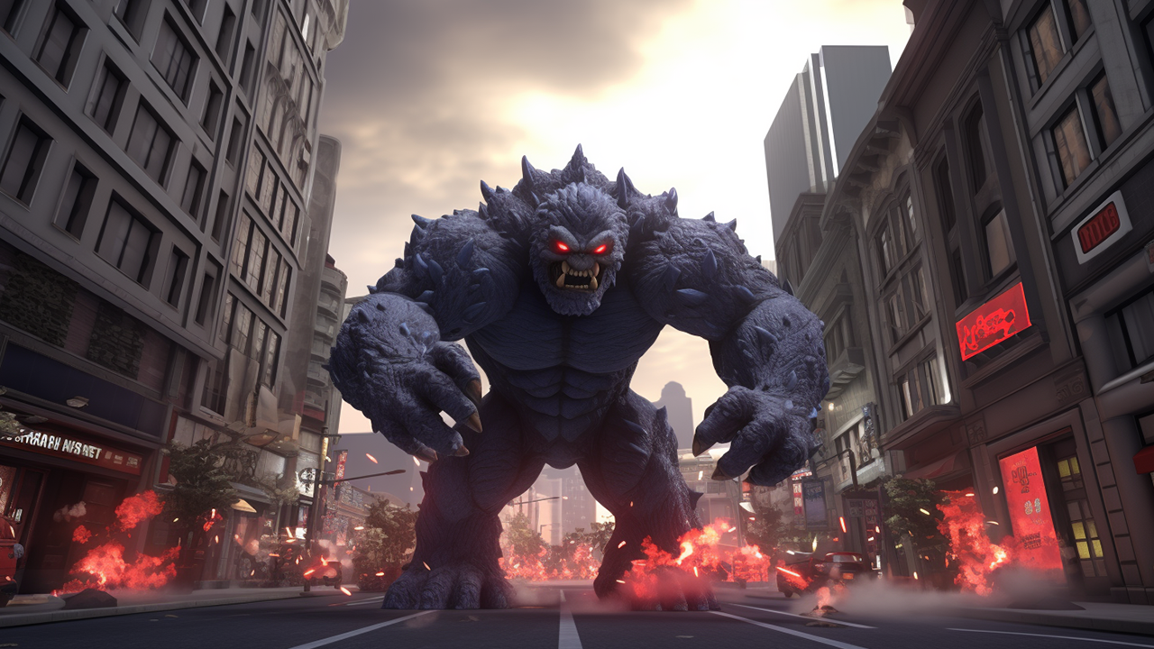 Angry monster City Attack Game - App on Amazon Appstore