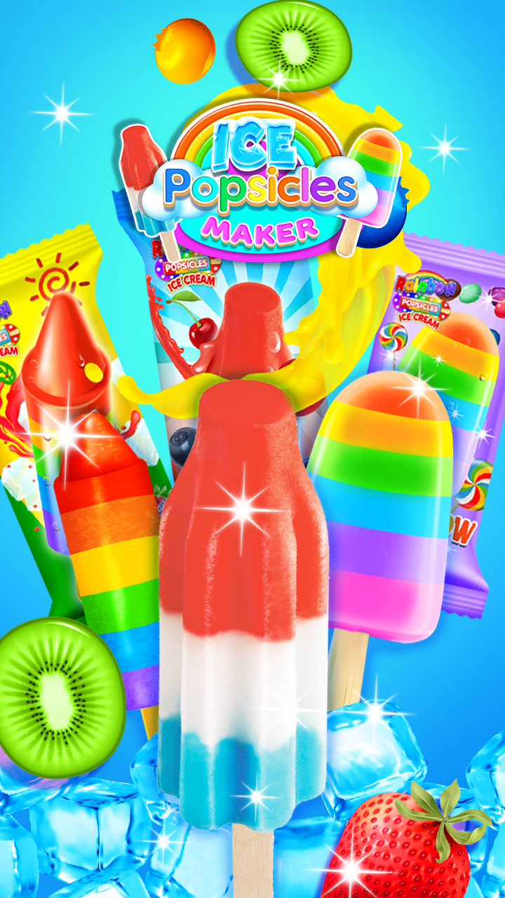 Ice Popsicles Maker - Frozen Ice Popsicle Treats & Desserts for Girls ...