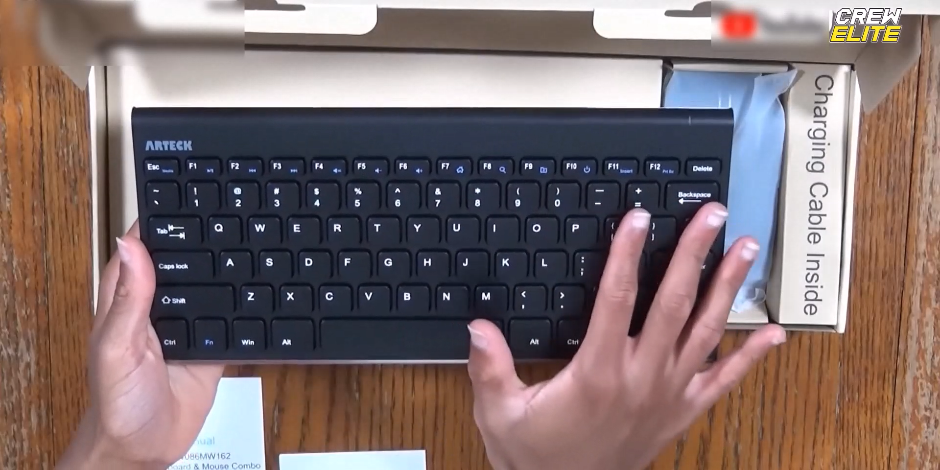 Watch Arteck& Slim Wireless Rechargeable Keyboard & Mouse | Full Review ...