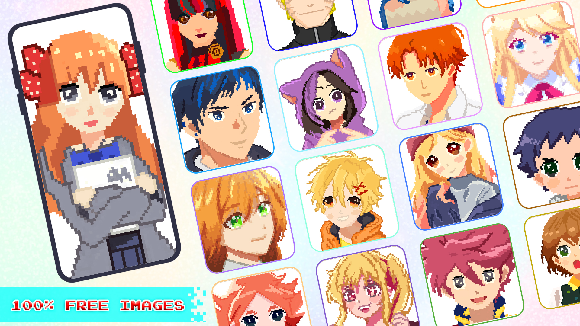 Anime Sketchbook Pixel Art Coloring - App on Amazon Appstore