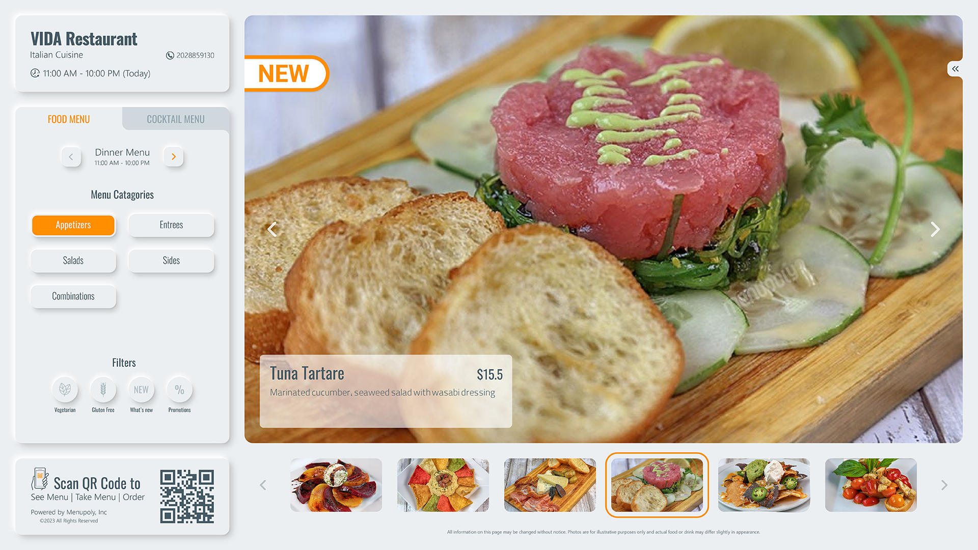 MENUPOLY TV - App on Amazon Appstore