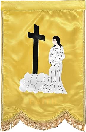 Amazon.com: BRICKS MASONS Faith Order Of The Amaranth Banner Gold color ...
