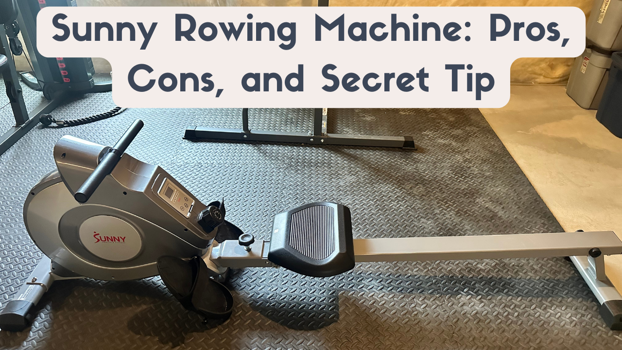 Watch Sunny Rowing Machine& Pros, Cons, and Secret Tip on Amazon Live
