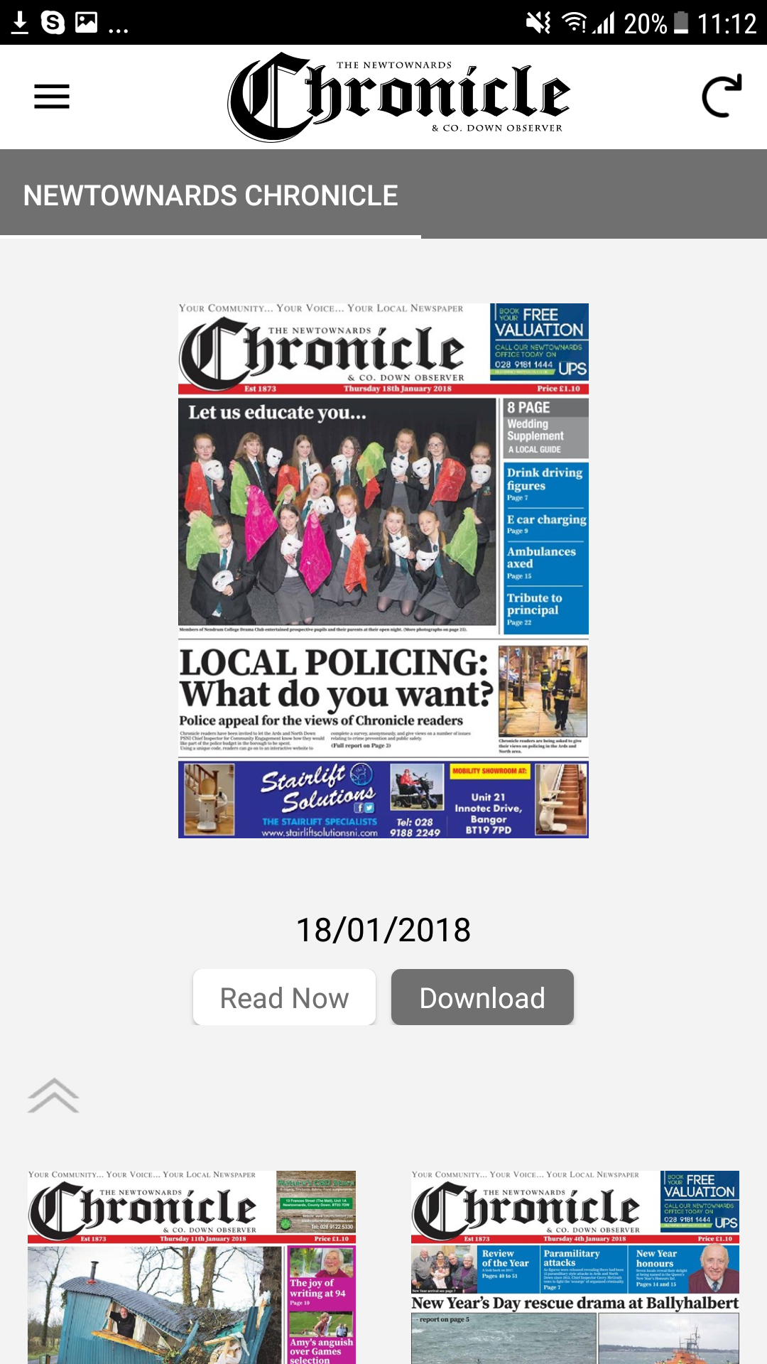 Newtownards Chronicle - App on Amazon Appstore