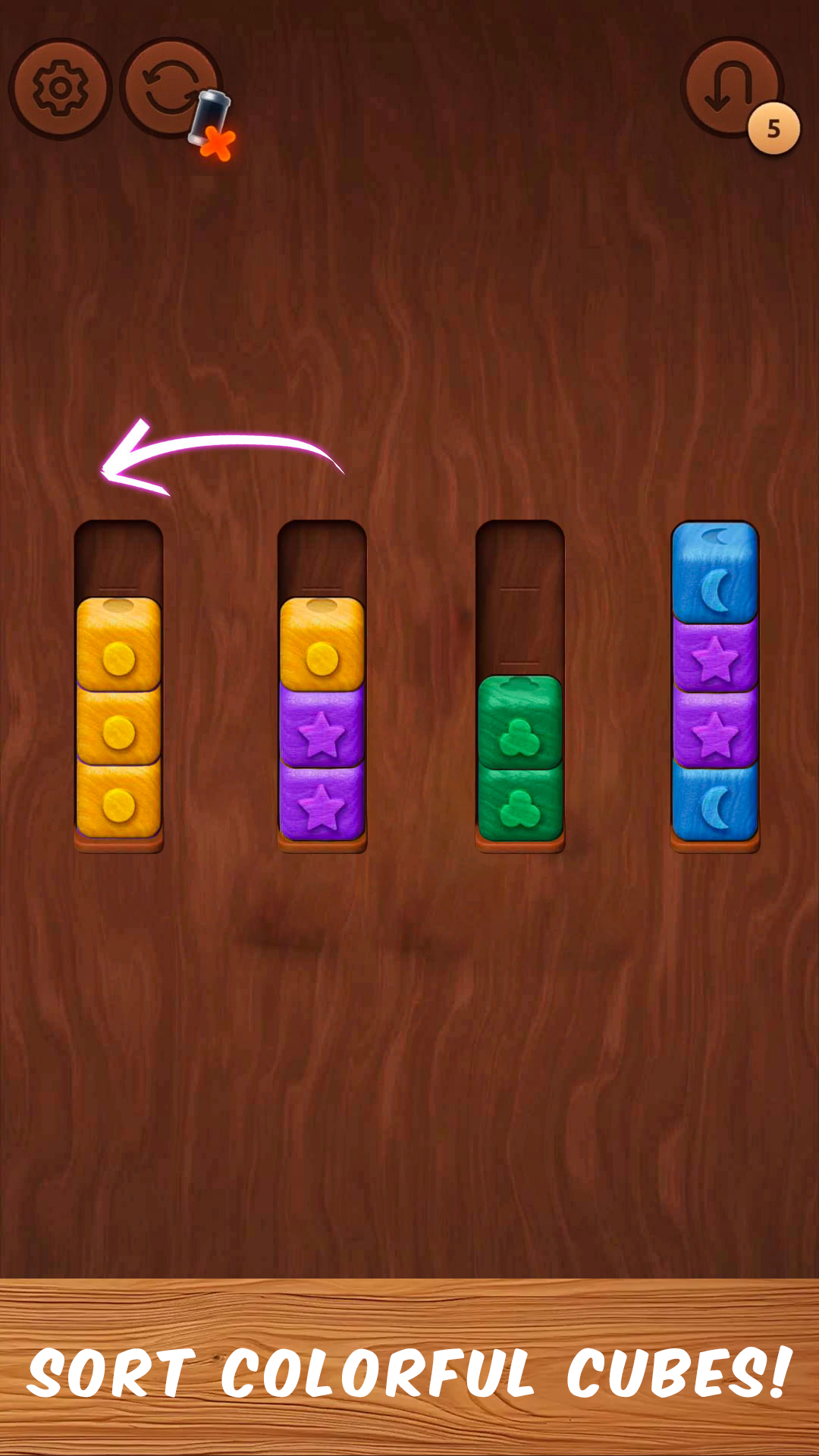 Wood Block Puzzle Sort Games - Color Sorting Master: ASMR - App on ...