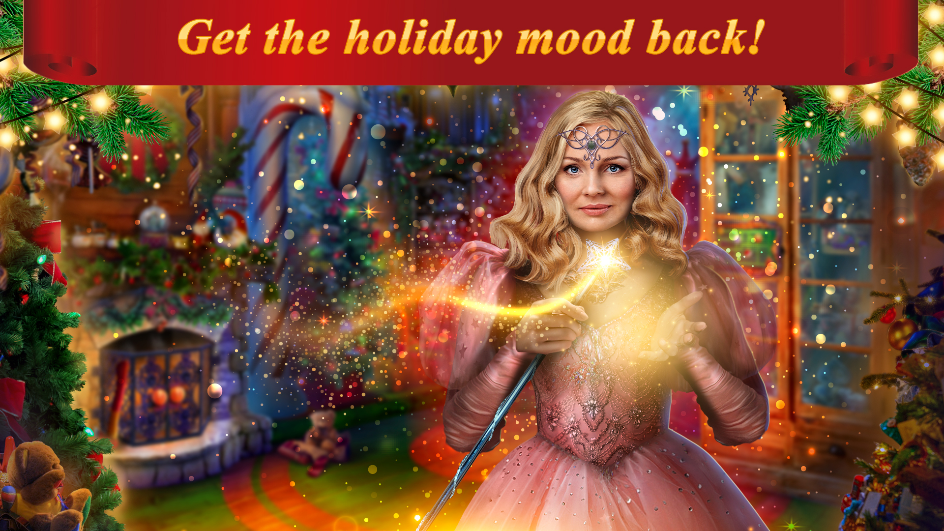 Hidden Objects - Christmas Spirit: Trouble in Oz - Xmas seek & find adventure, Santa Claus ...