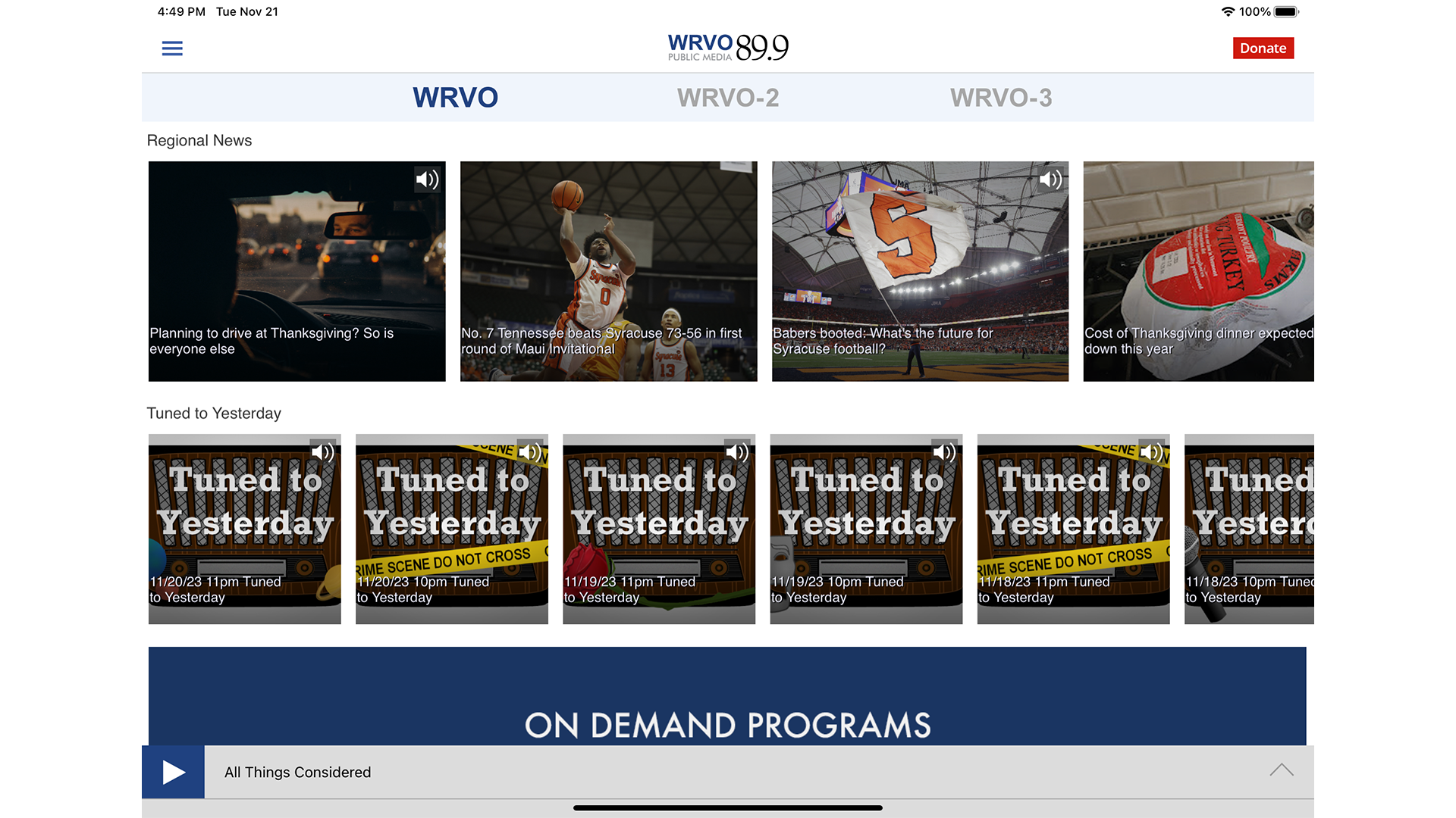 WRVO Public Media App - App on Amazon Appstore