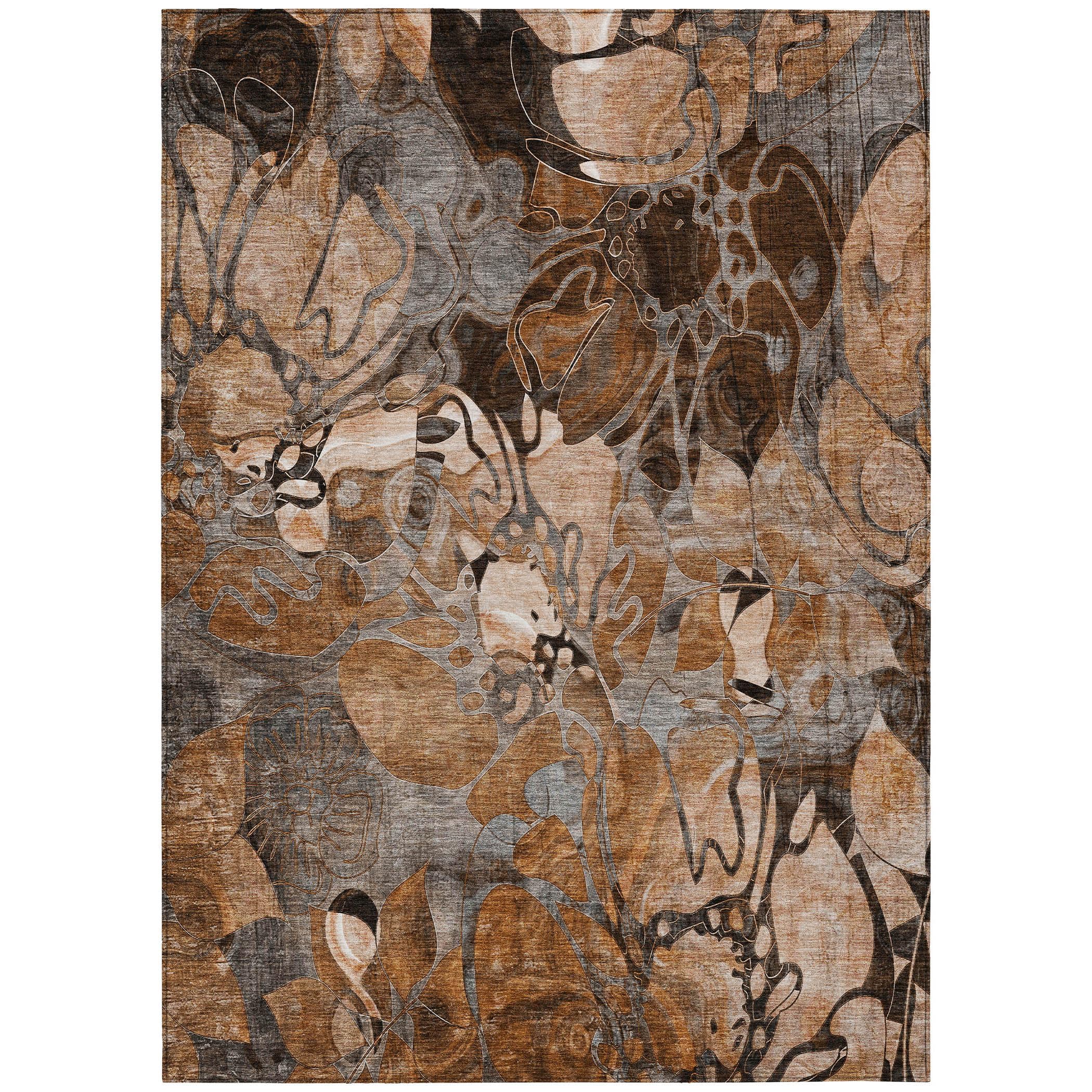 Amazon.com: Addison Rugs Chantille ACN558 Orange 3' x 5 Indoor Outdoor ...