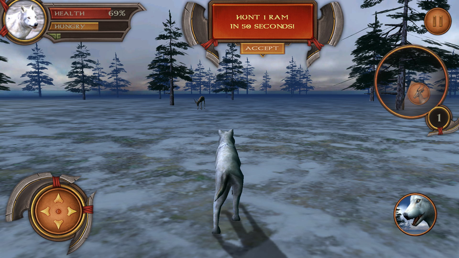 White Wolf Simulator - App on Amazon Appstore