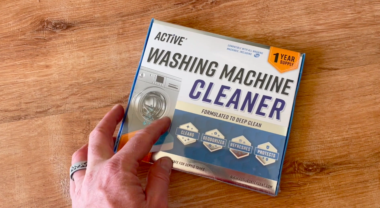 Watch How to Use Active Washing Machine Cleaning Tablets on Amazon Live