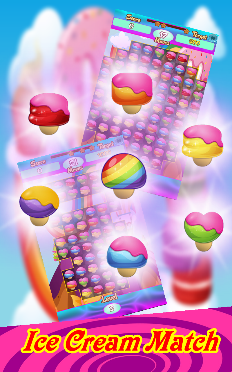 Ice Cream Quest Match 3 - App on Amazon Appstore