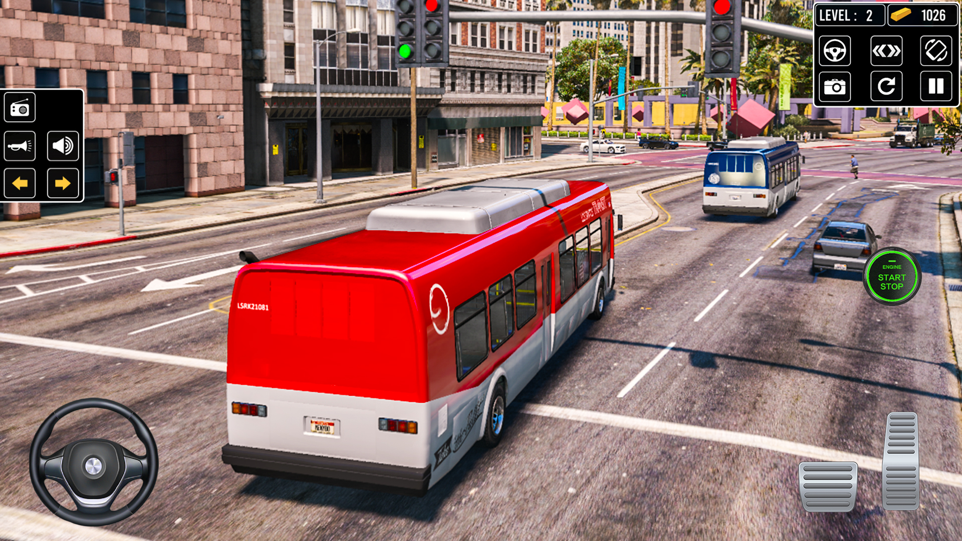 Grand City Bus Driving Simulator Passenger Transport Driver Game - App ...