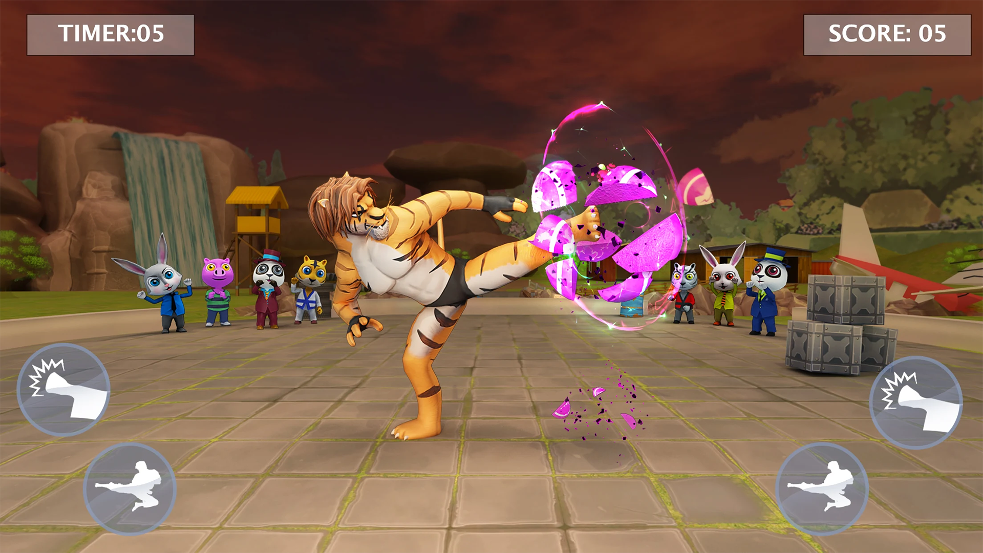 Kung Fu Animal Fighting Game: Become Kung fu karate king - App on ...