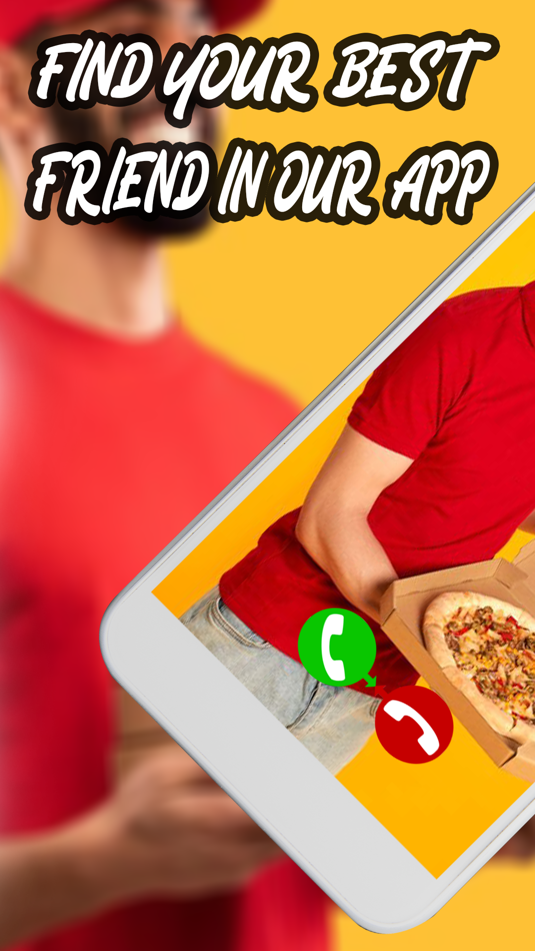 Delivery Pizza Video Call - Simulate call with Delivery Pizza - Prank ...