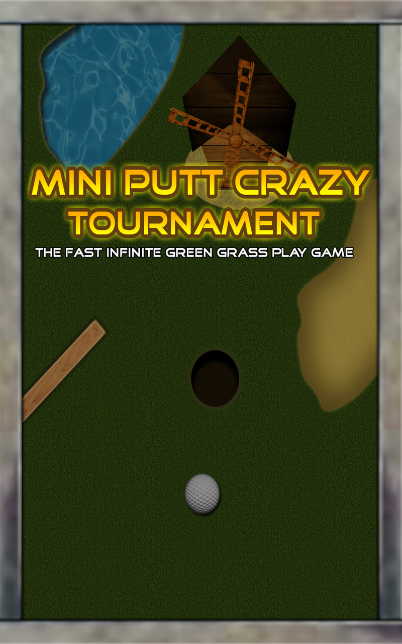 Mini-Putt Crazy Tournament : The fast infinite green grass play game ...