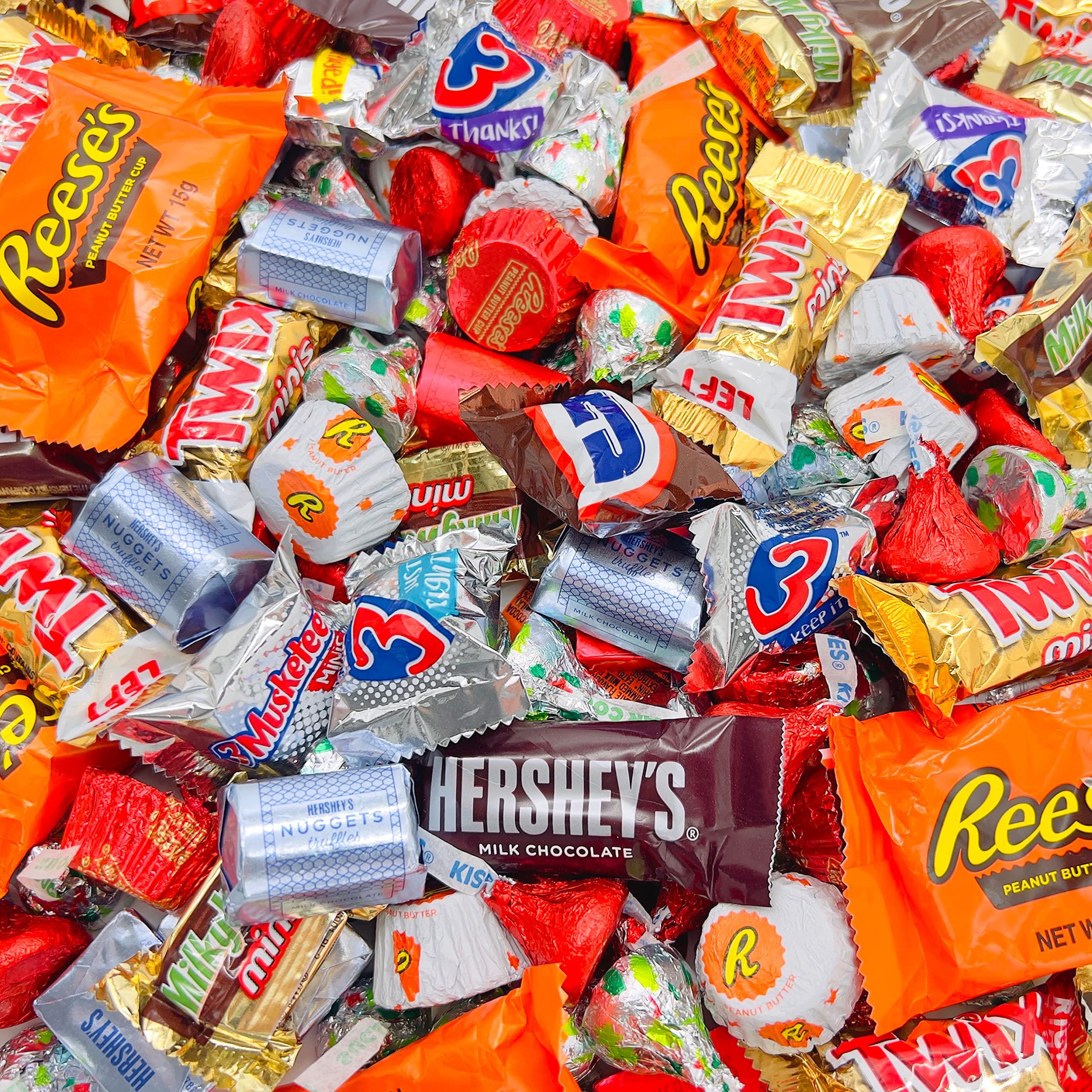 Buy Chocolate Candy Assortment Snickers, Twix, Milky Way, HERSHEY'S ...