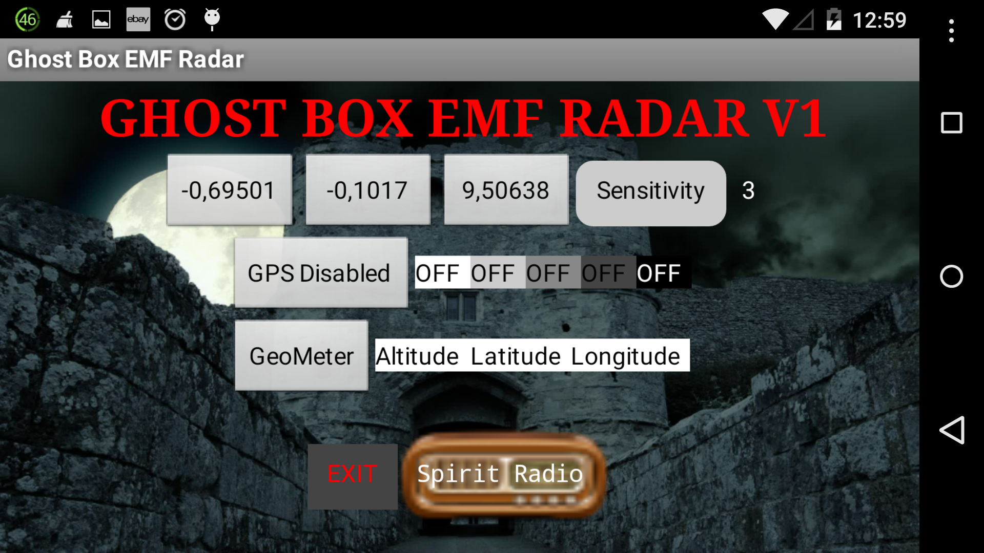 Ghost Box EMF Radar GeoMeter - App on the Amazon Appstore