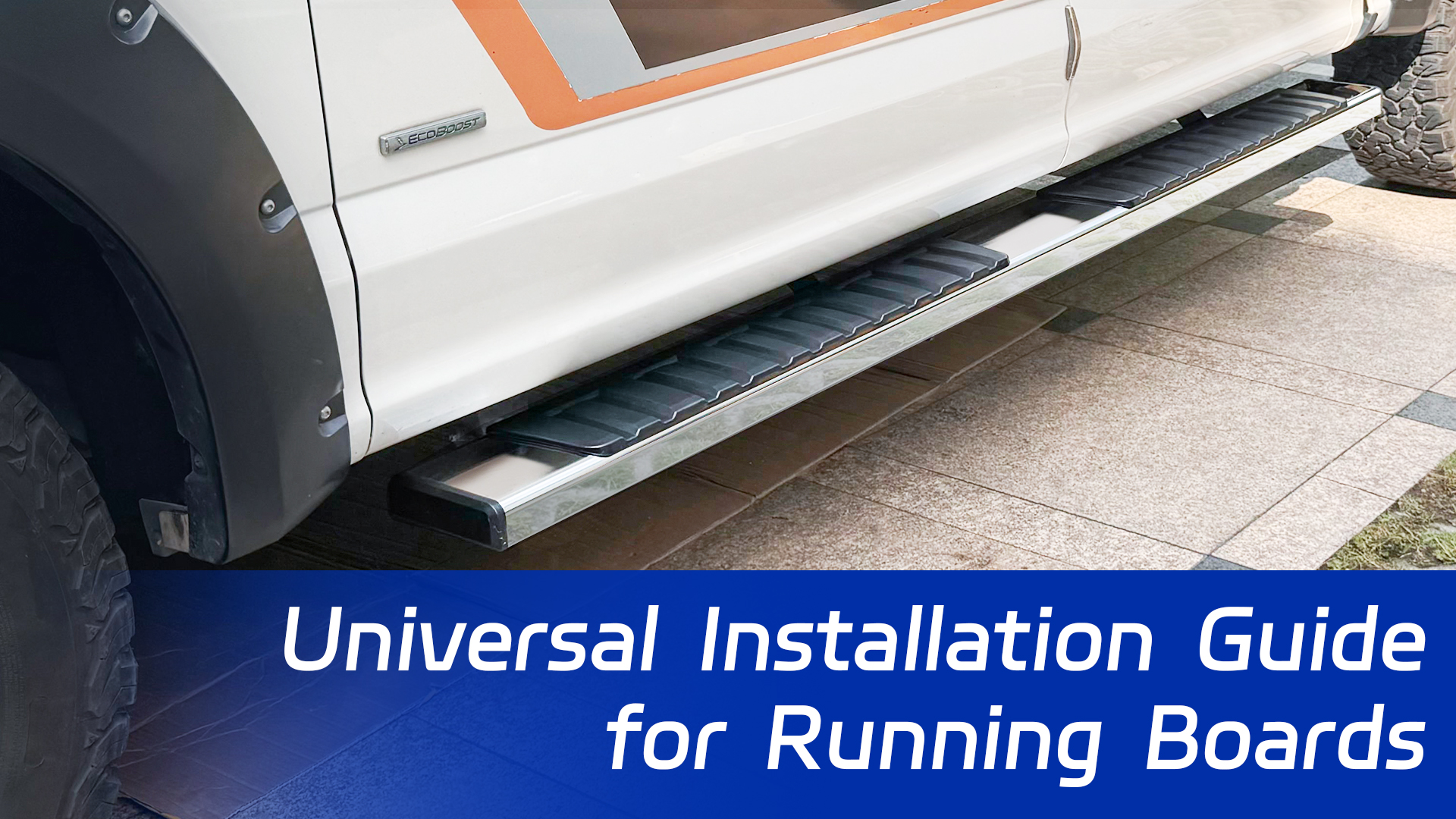 Watch Universal Installation Guide for Running Boards on Amazon Live