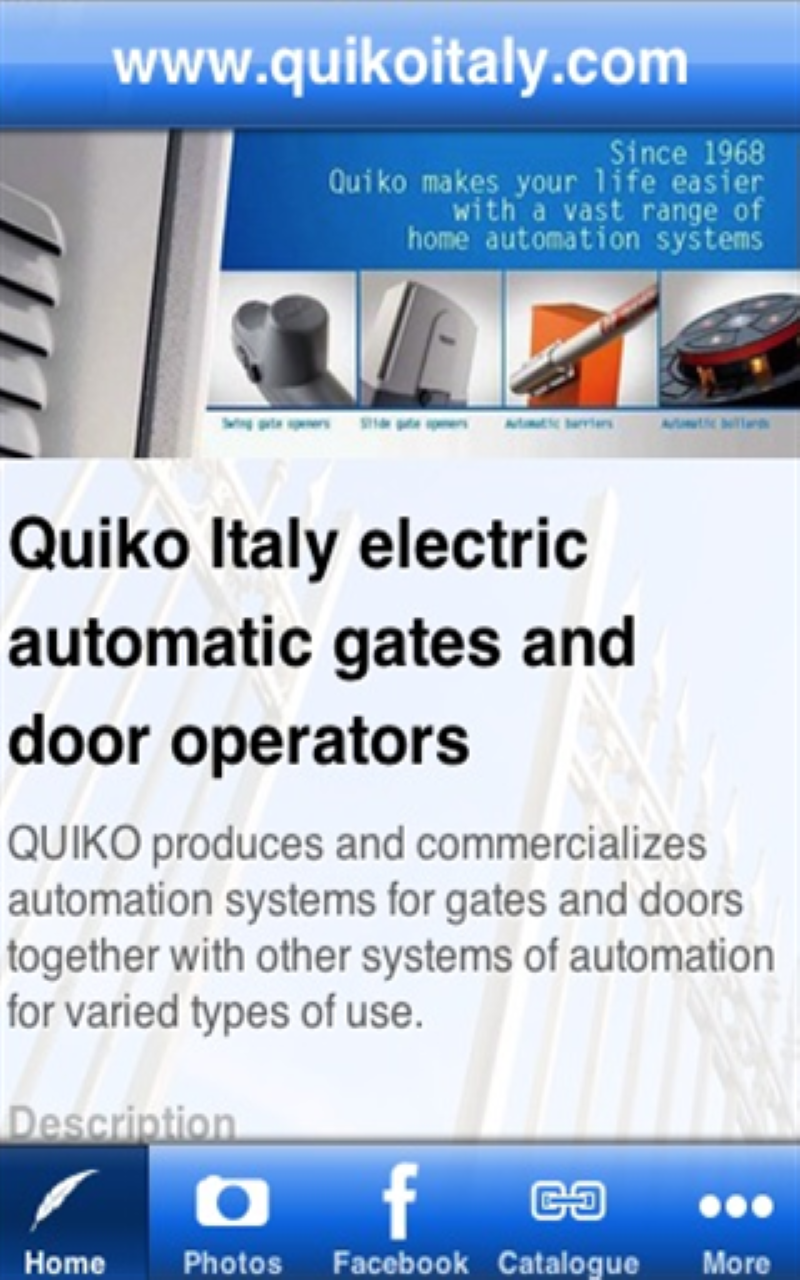 Quiko Italy electric gates - App on Amazon Appstore