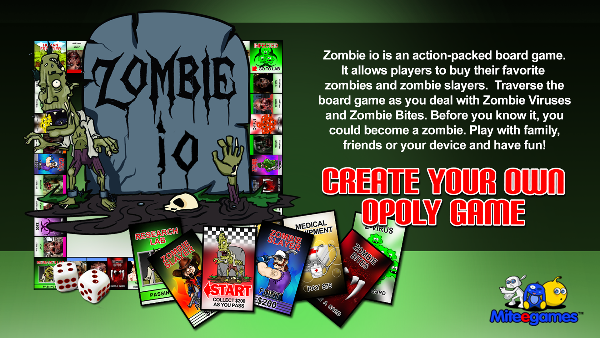 Zombie io (Opoly-style board game)-Amazonアプリストアのアプリ