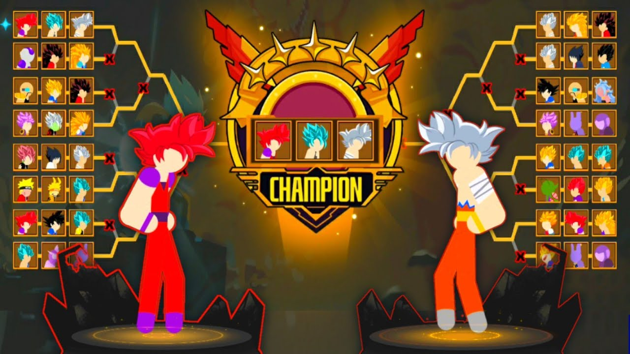 Super Stickman Fighting Battle Warriors Hero Simulator Dragon Games ...