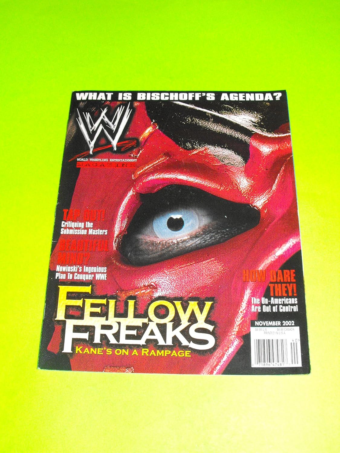 Kane (WWF - WWE Magazine - November 2002): WWF WWE: Amazon.com: Books