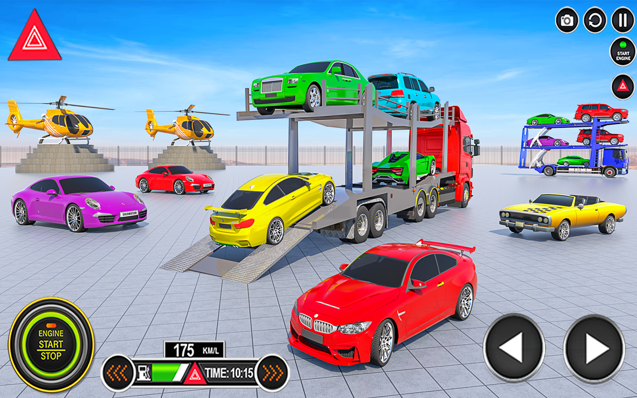 Truck Transport Car Game Transport Truck Modern Car Driving Games ...