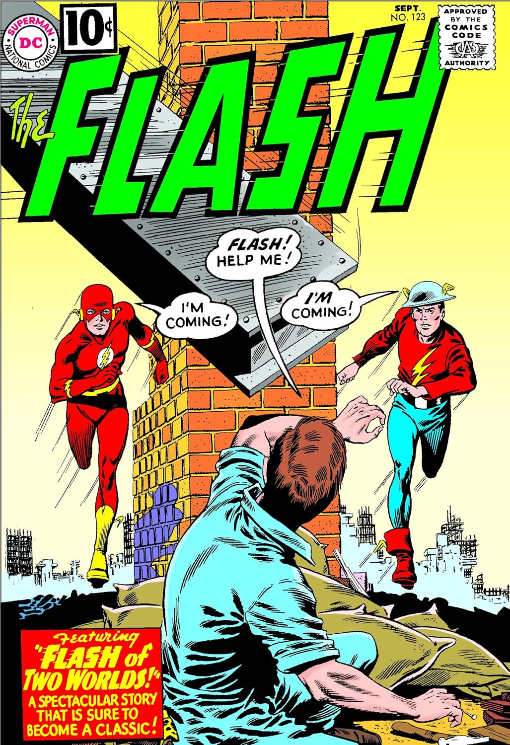 Amazon.com: The Flash of Two Worlds (DC Comics Classics Library ...