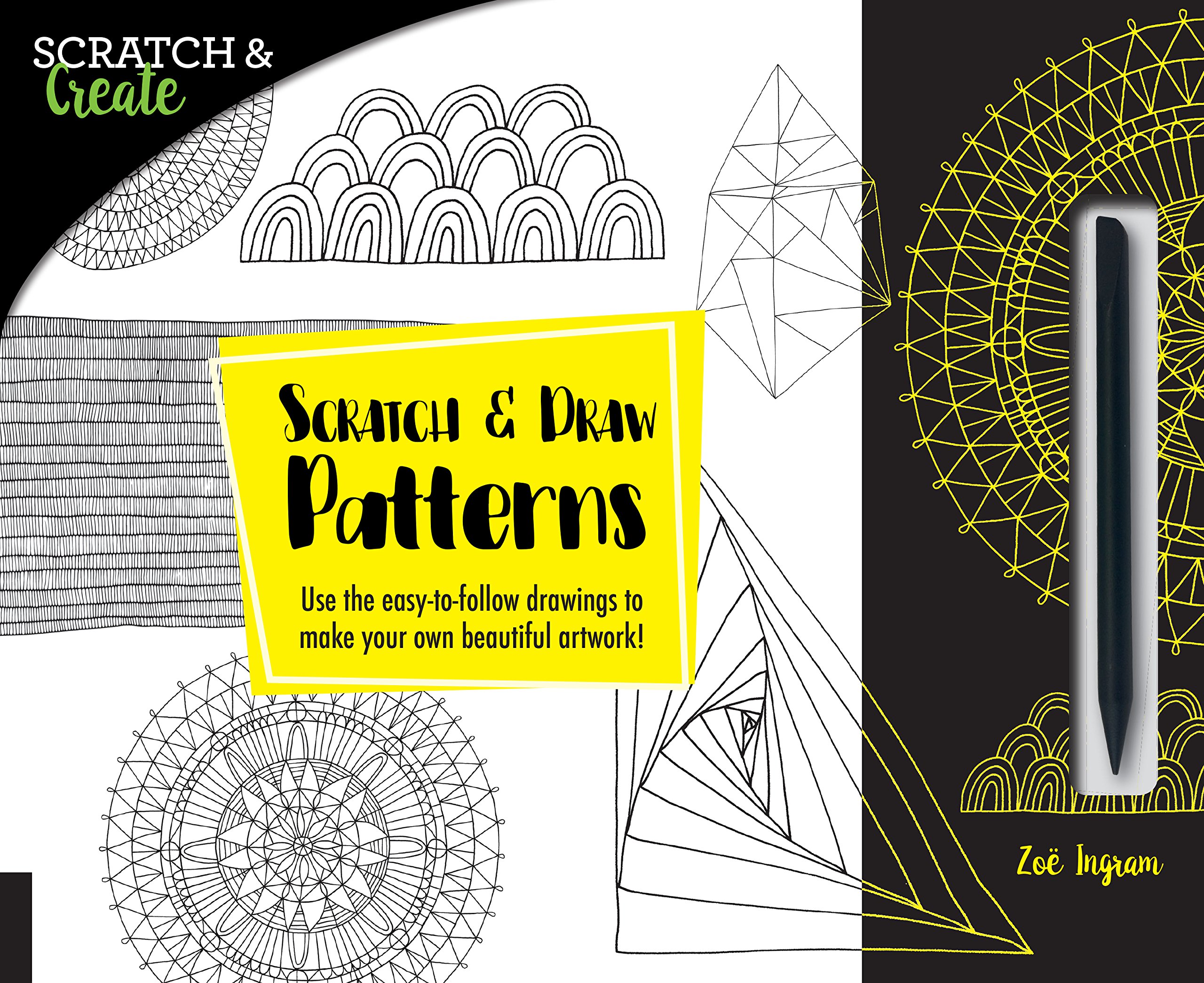 Snapklik.com : Scratch & Create: Scratch And Draw Patterns: Use The ...
